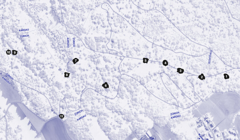 Übersichtskarte CLEARINGS – ART FLOW